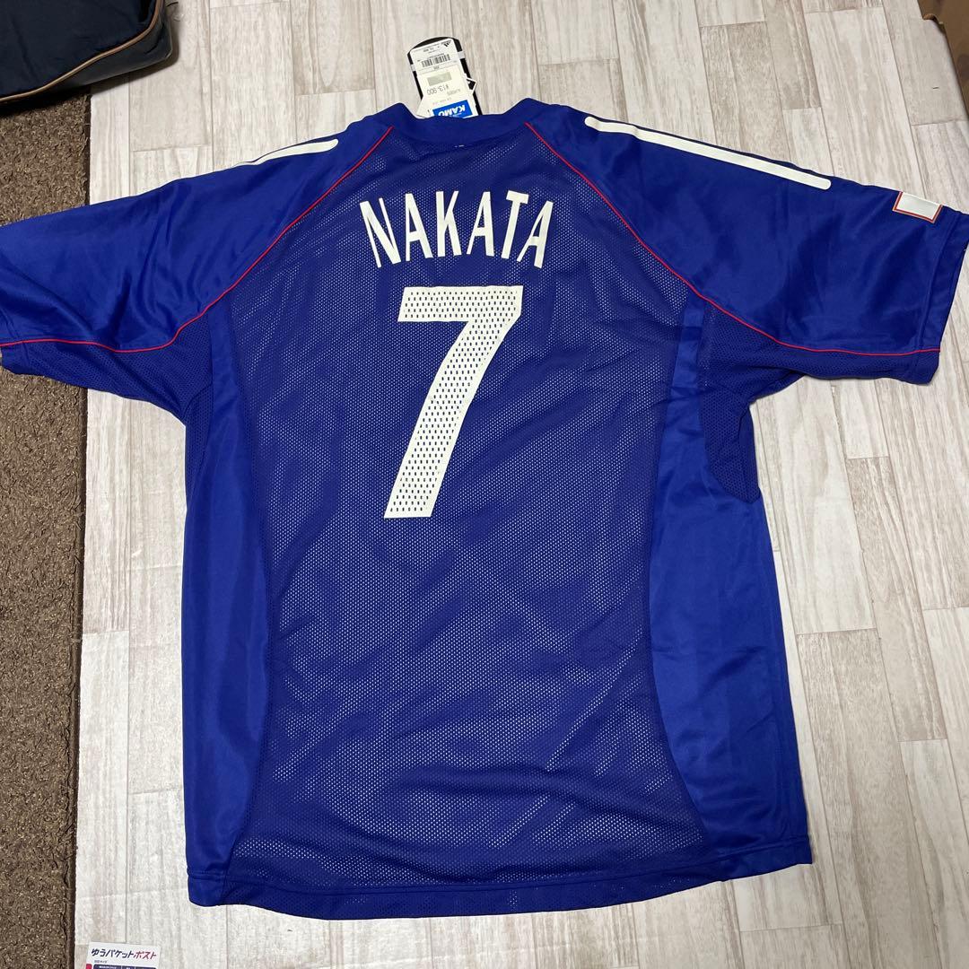 新品　レア2002 FIFAワールドカップ サッカー日本代表 中田英寿 ユニフォ