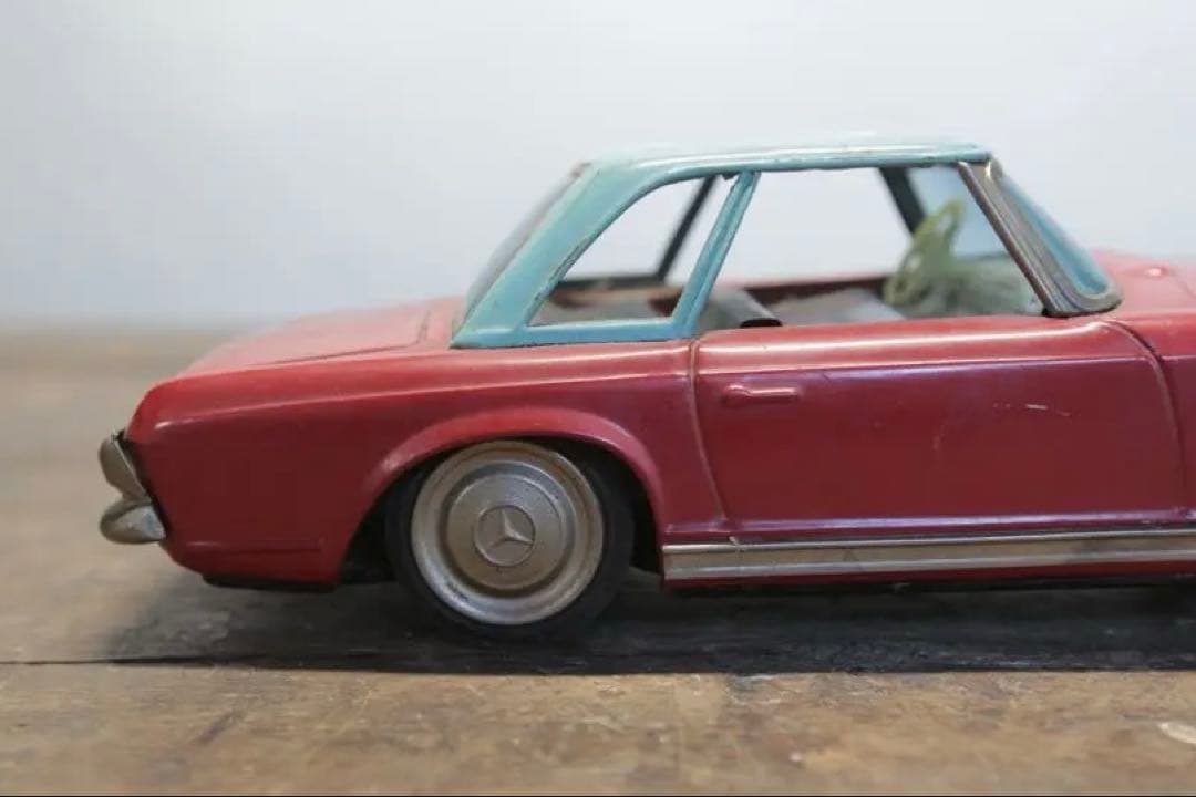 吉屋製 KOブリキ自動車 メルセデスベンツ230SL