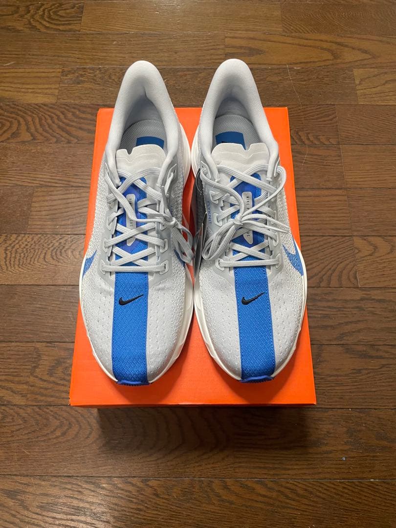 ナイキ ペガサス プラス　Nike ZoomX スパイクシューズ グレー/ブルー