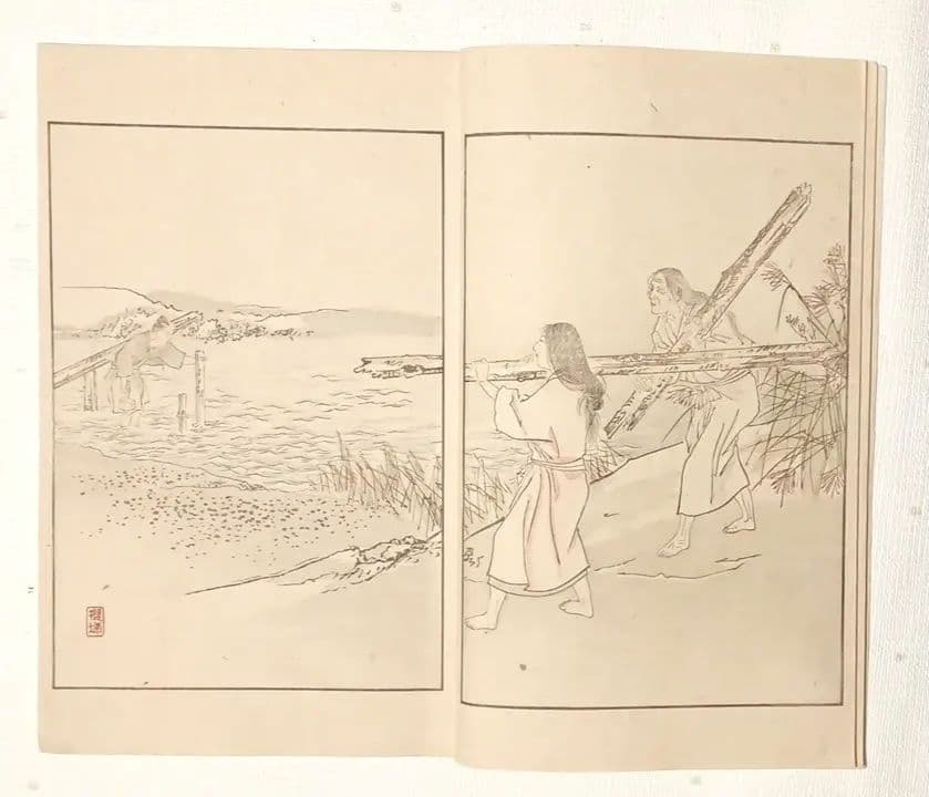 版画本日本歴史画報第ニ號（多色刷り木版画本)編輯者松本楓湖大倉書店明治25年出版