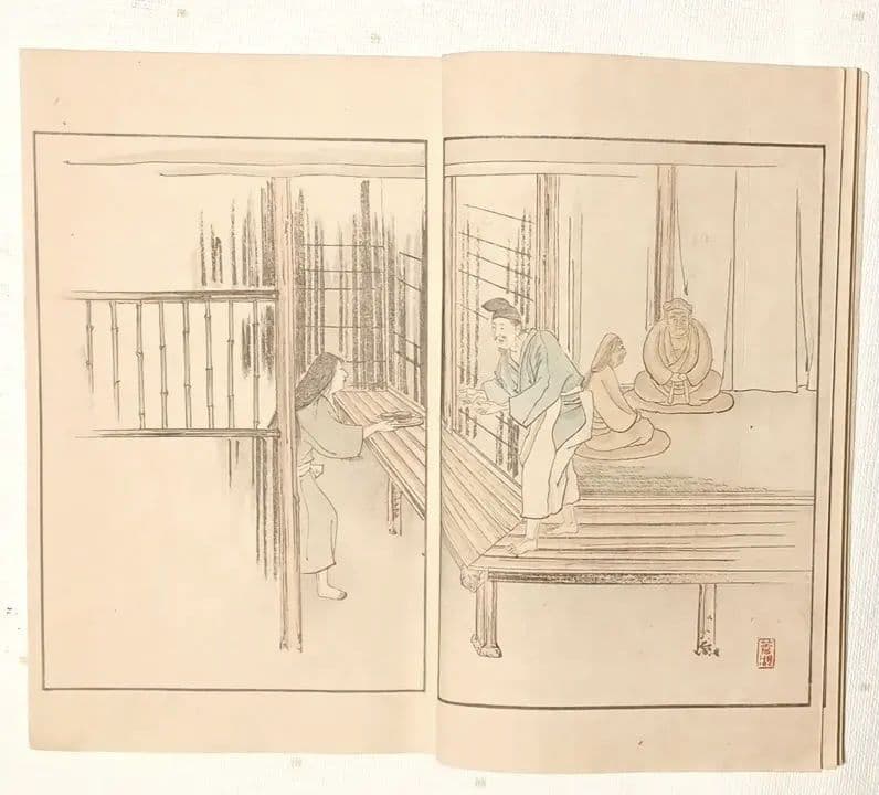 版画本日本歴史画報第ニ號（多色刷り木版画本)編輯者松本楓湖大倉書店明治25年出版