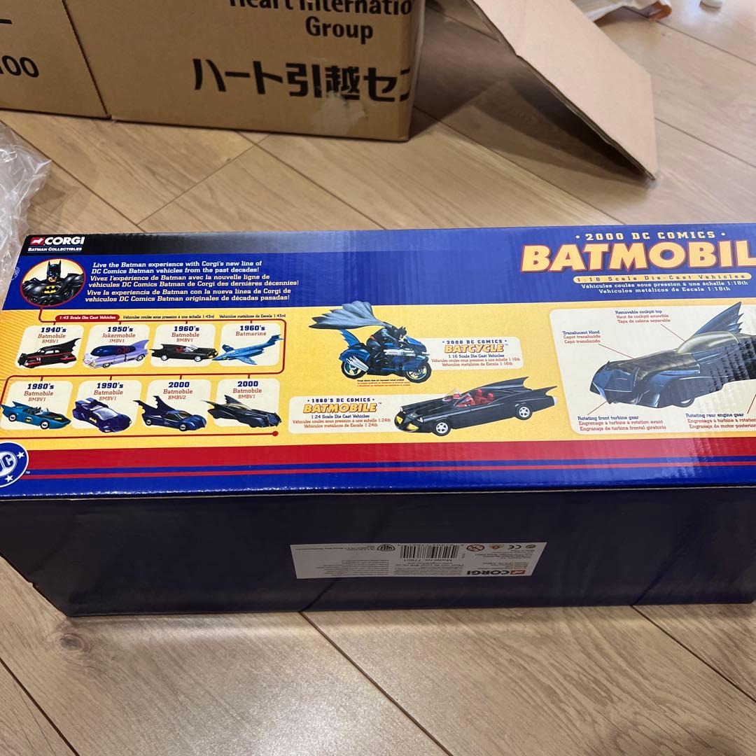 CORGI BATMAN 2000'sバットモービル 1/18 ダイキャスト製