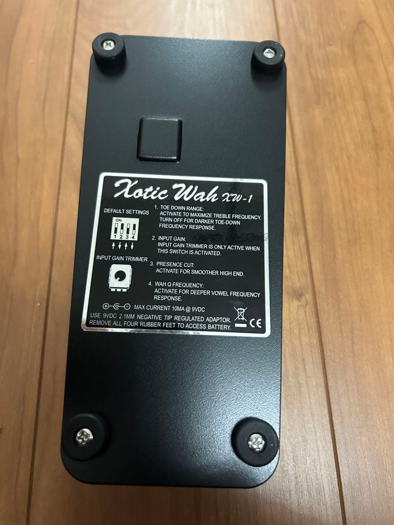 Xotic Wah XW-1 ワウペダル