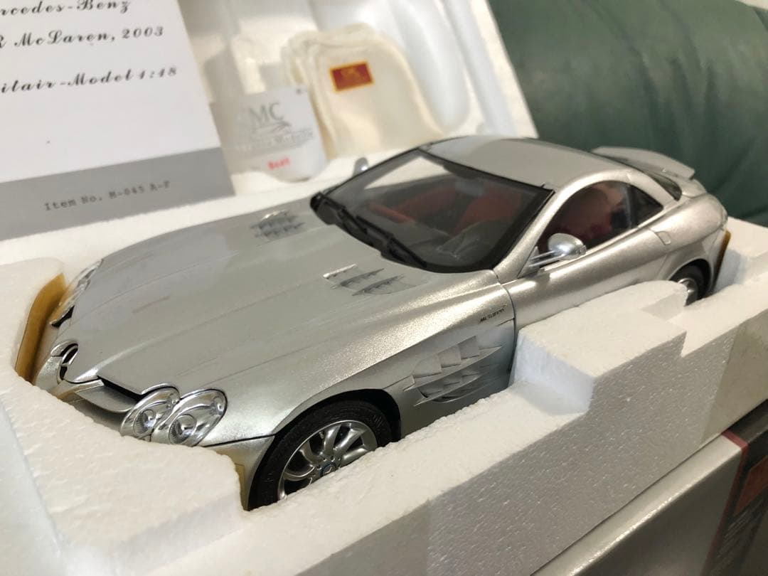 ★絶版レア！C￼MC 1/18 メルセデスベンツ￼ SLR McLaren