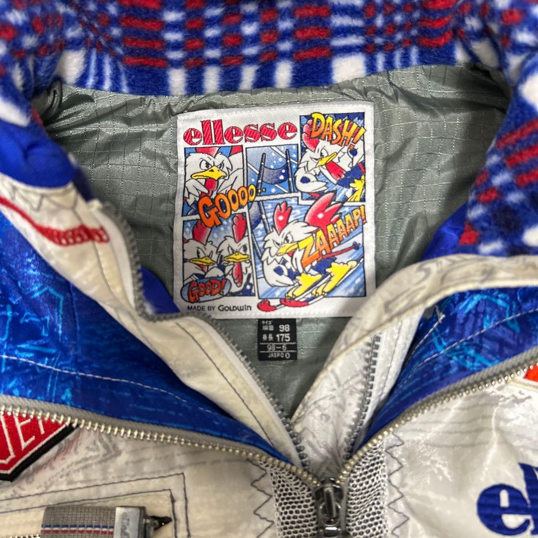 ellesse フランス代表 ココリコ スキー ウェア ユニフォーム ニワトリ