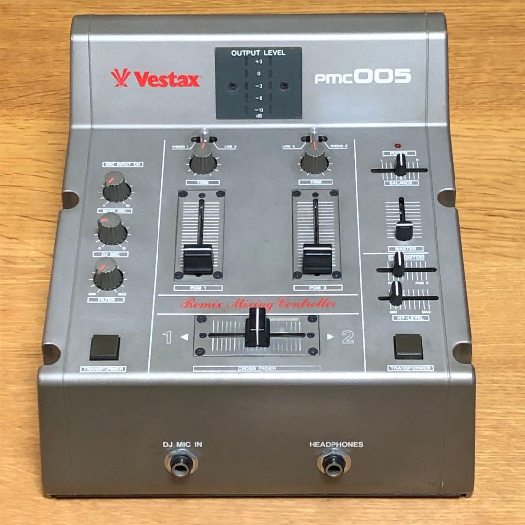 Vestax PMC-005 国産DJミキサー-メンテ済み