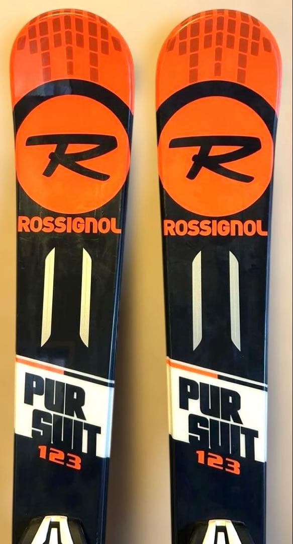 優*亮様 スキー板　ROSSIGNOL PURSUIT 123cm ストック、カ