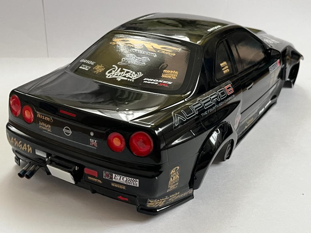 タミヤ 1/10 NISMO R34 GT-R Z-tune 塗装済完成ボディ