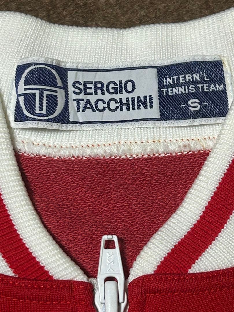 SERGIO TACCHINI テニスジャージ ベスト　80年代　美品