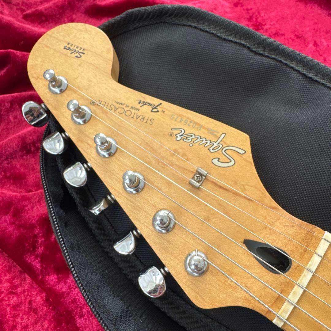 レアカラー メンテ済 Squier フジゲン製 STRATOCASTER 日本製