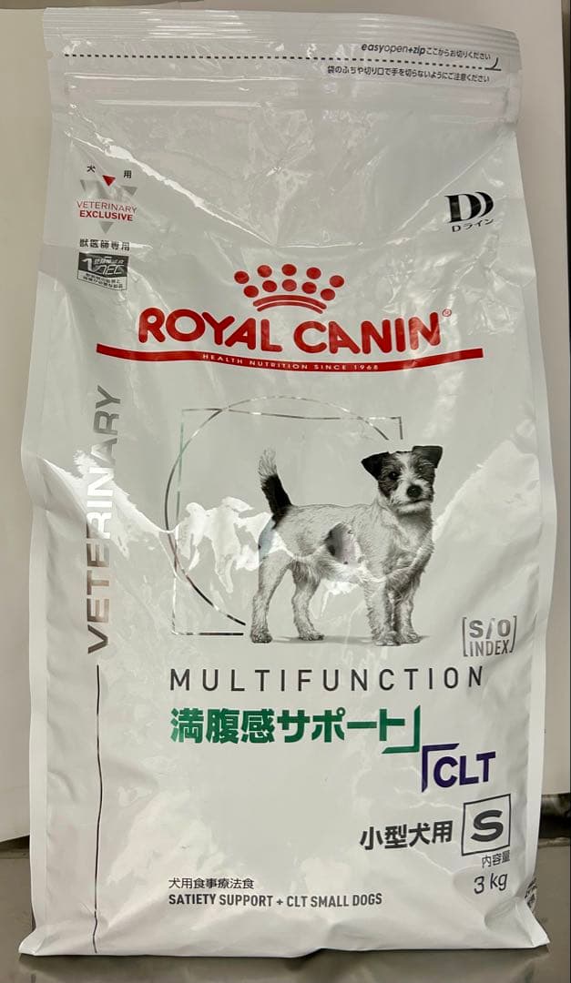 ロイヤルカナン 満腹感サポート＋CLT 小型犬用S 3kg 1袋