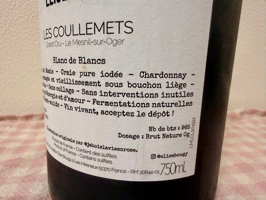 希少品　Elise Bougy - Les Coullemets 19