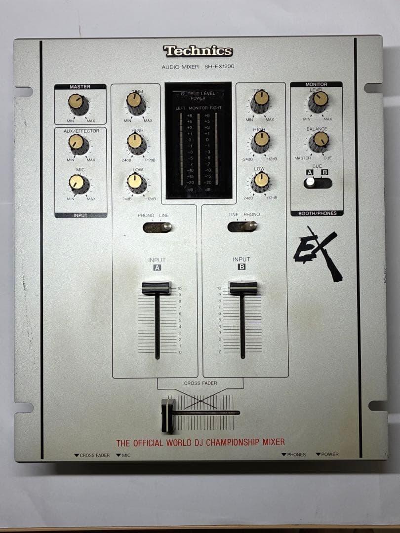 美品　Technics DJミキサー SH-EX1200 動作確認済み　送料無料