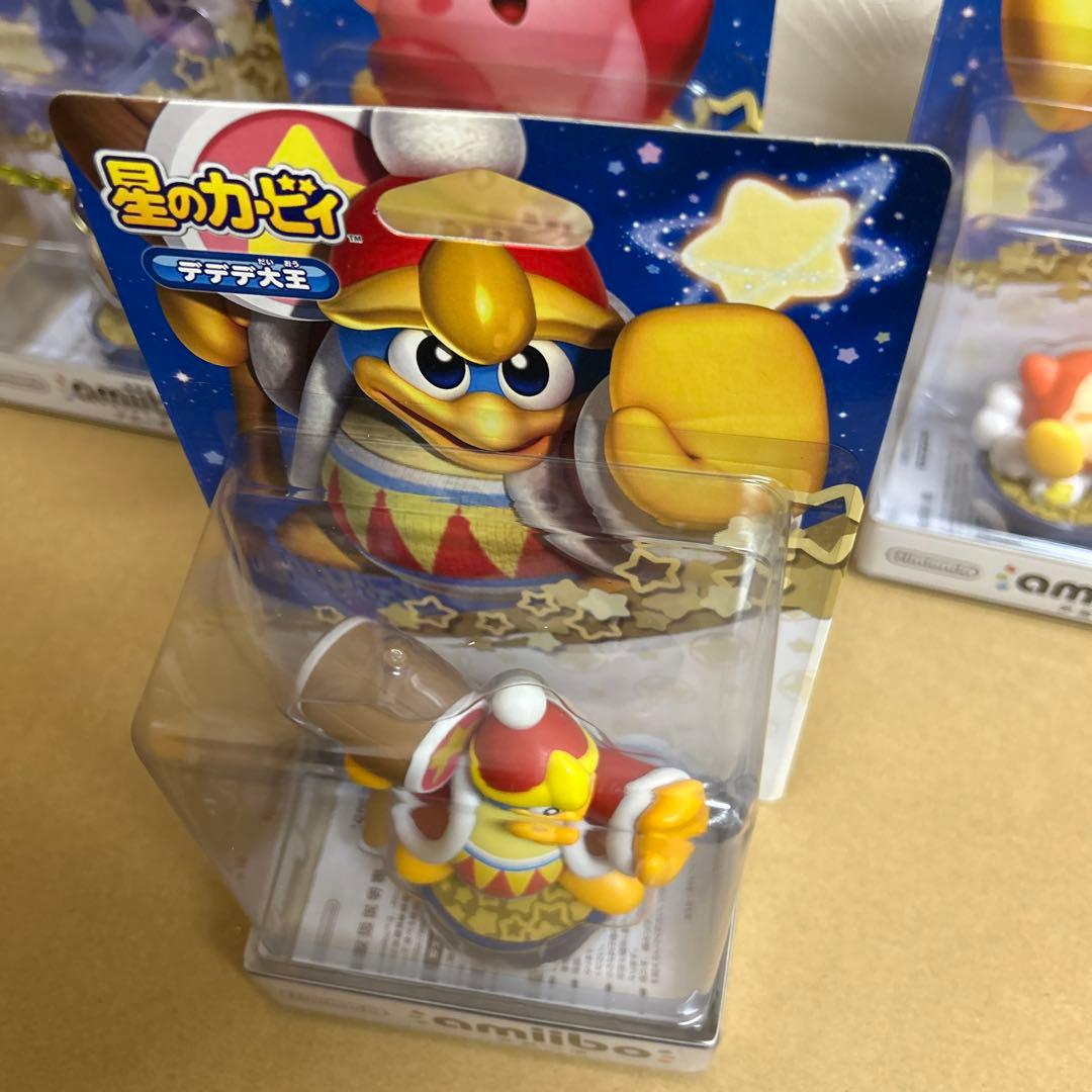 amiibo　カービィ　ワドルディ　メタナイト　デデデ大王 セット売り　新品