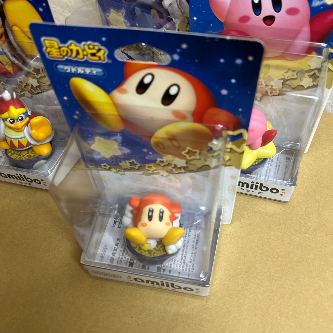 amiibo　カービィ　ワドルディ　メタナイト　デデデ大王 セット売り　新品