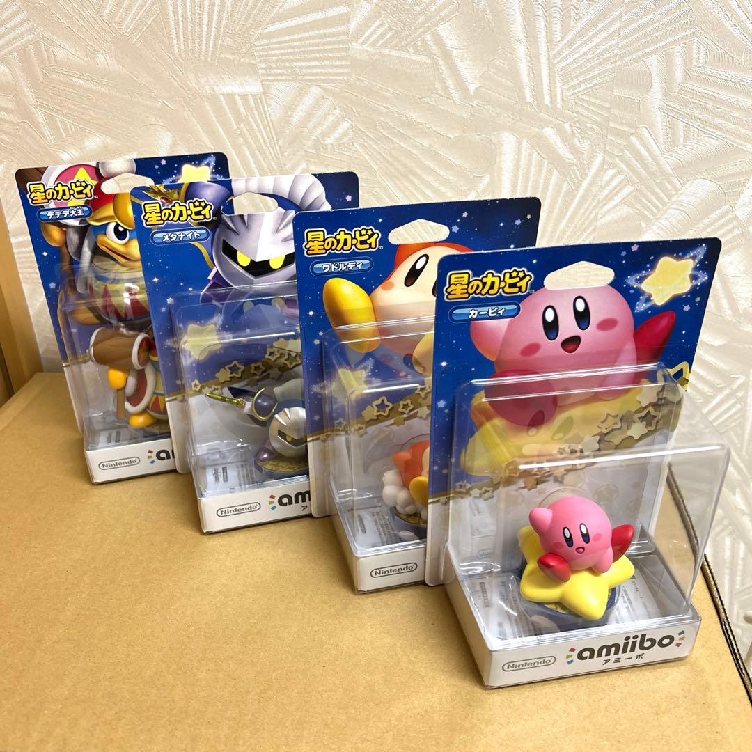 amiibo　カービィ　ワドルディ　メタナイト　デデデ大王 セット売り　新品