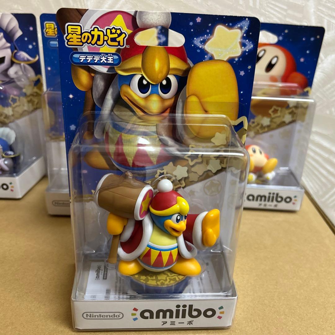 amiibo　カービィ　ワドルディ　メタナイト　デデデ大王 セット売り　新品