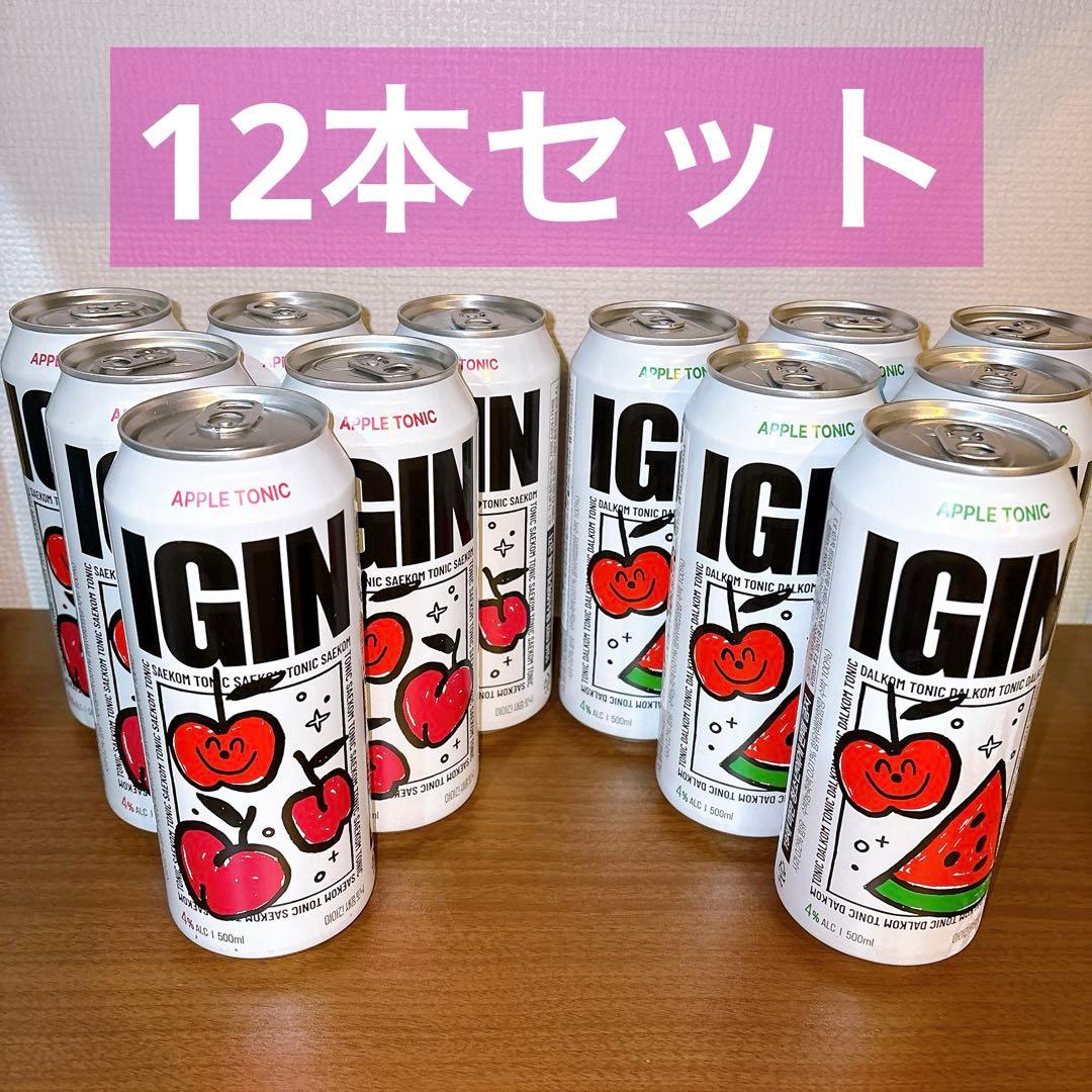 BTS ジン IGIN APPLE TONIC お酒 12本セット