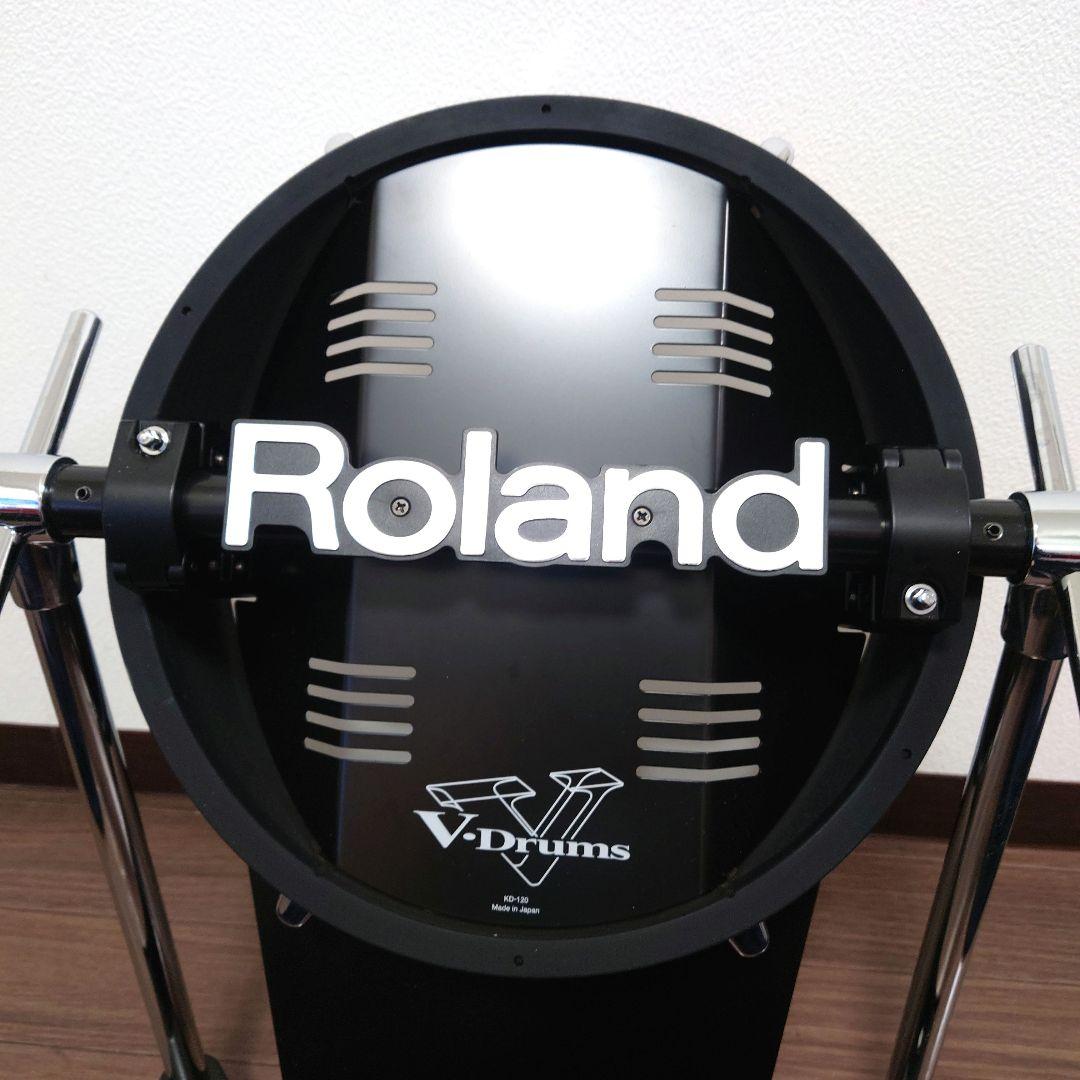 美品 Roland KD-120 BK 現行 後期型 キックパッド ④