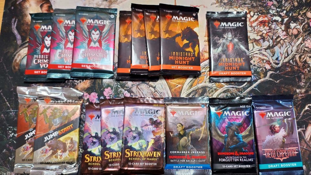 MTG 未開封パック まとめ売り 英語版 35パック
