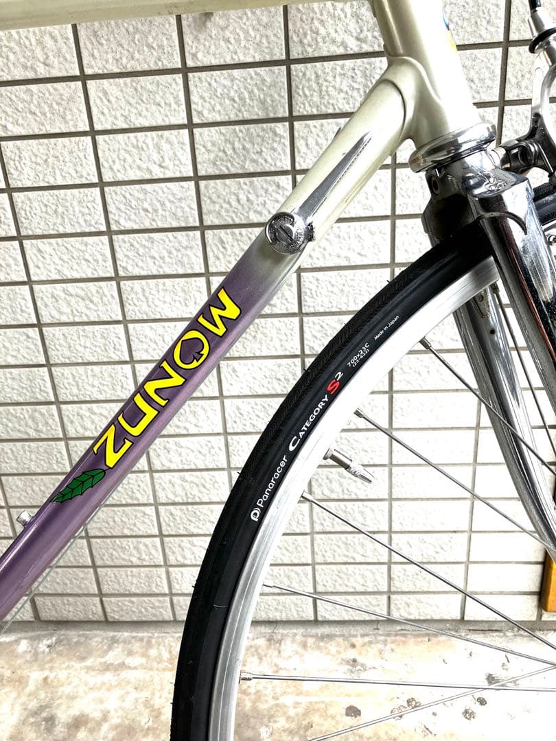 ZUNOW クロモリロードバイク　クラシックカスタマイズ仕様　ワンオーナー車