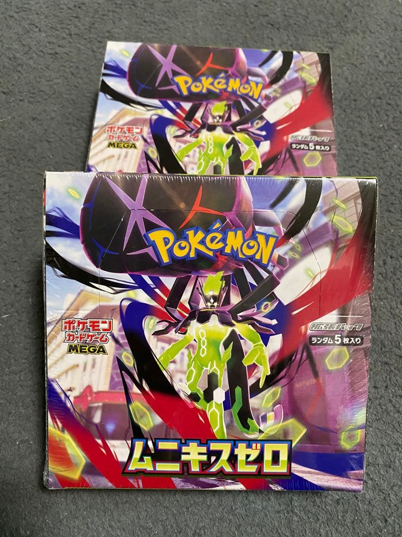 ポケモンカード　ムニキスゼロ　2BOX 新品　未開封　シュリンク付き