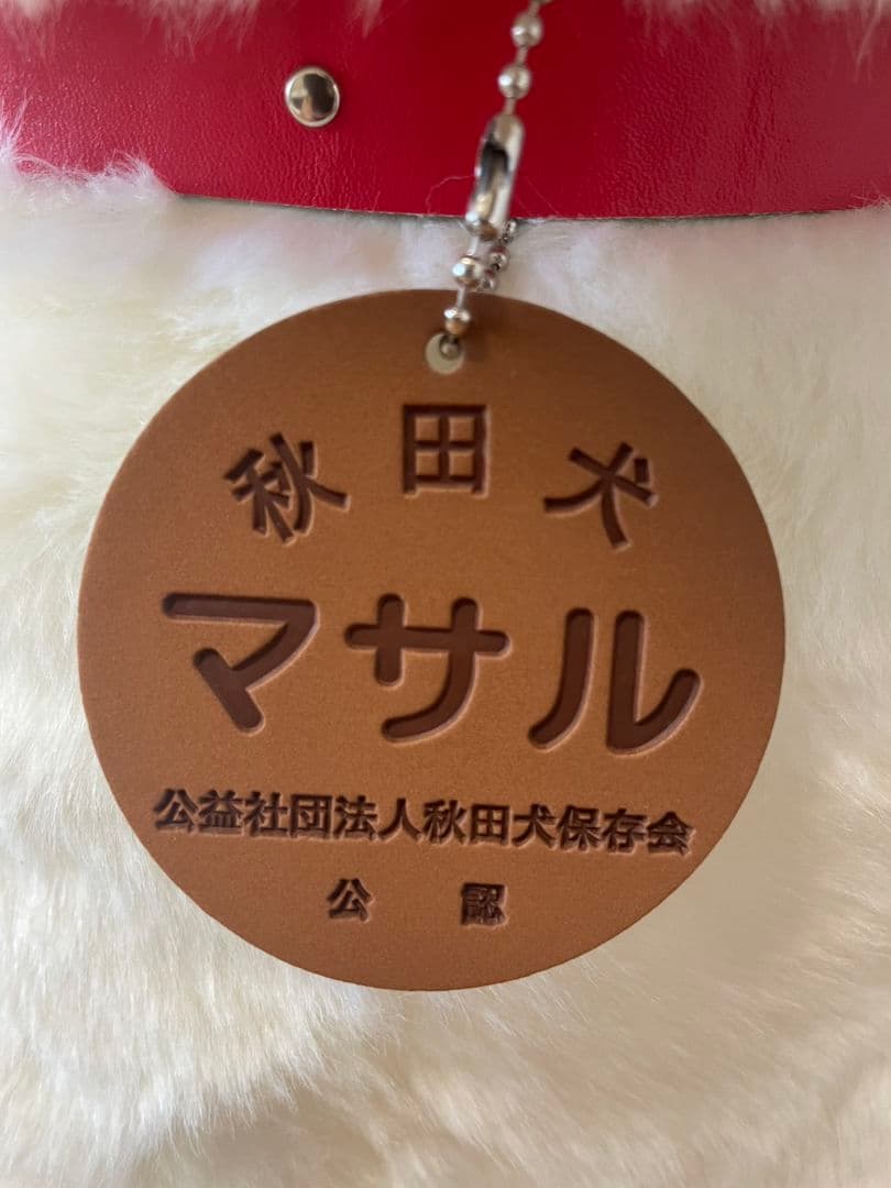 【3日間限定値下げ♫】秋田犬マサル　ぬいぐるみ　特大