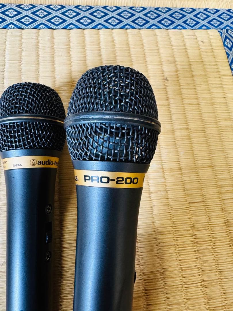 audio-technica PRO-200 ダイナミックマイク 2本セット