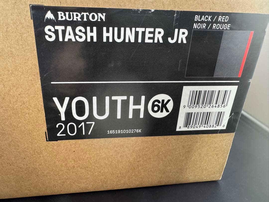 スノーボード Burton STASH HUNTER JR 24cm (YOUTH 6K)