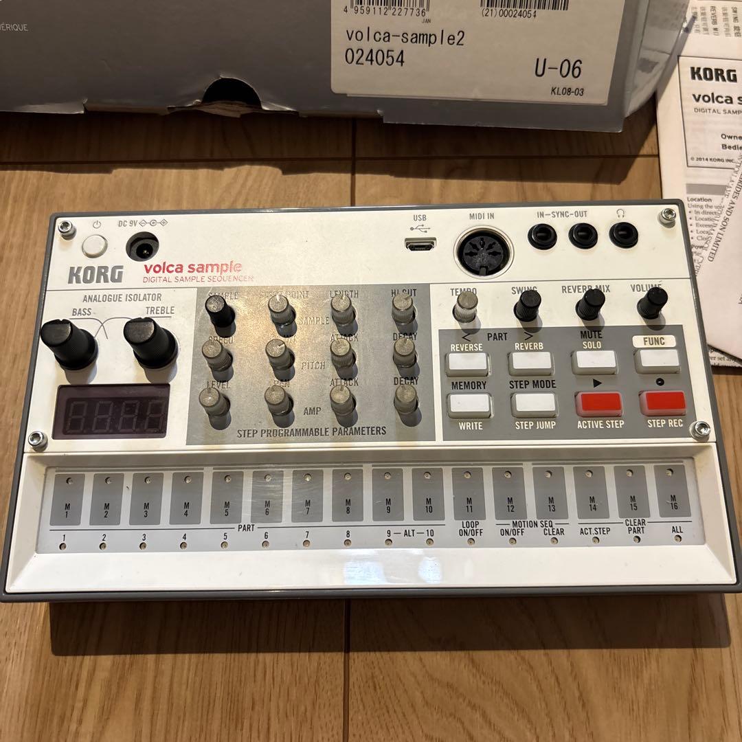 【美品】korg volca sample2