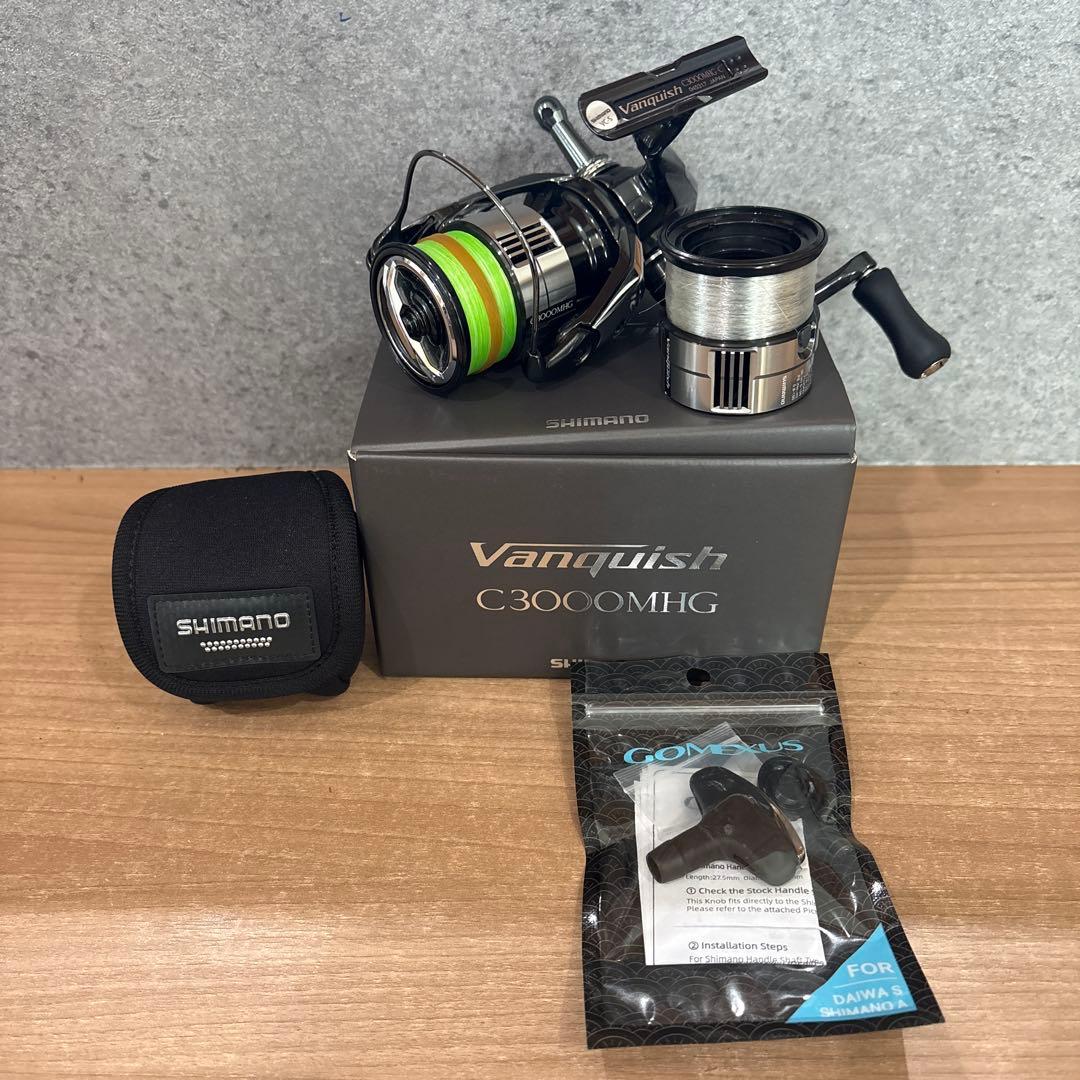 シマノ 23Vanquish C3000MHG 2500S替えスプール付き