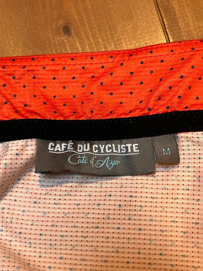 Cafe du cyclisteサイクルジャージ オレンジ M