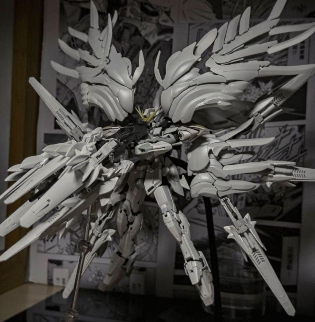 ウイング ガンダム　リサーキュレーション　スノーホワイト　EW　ガンプラ