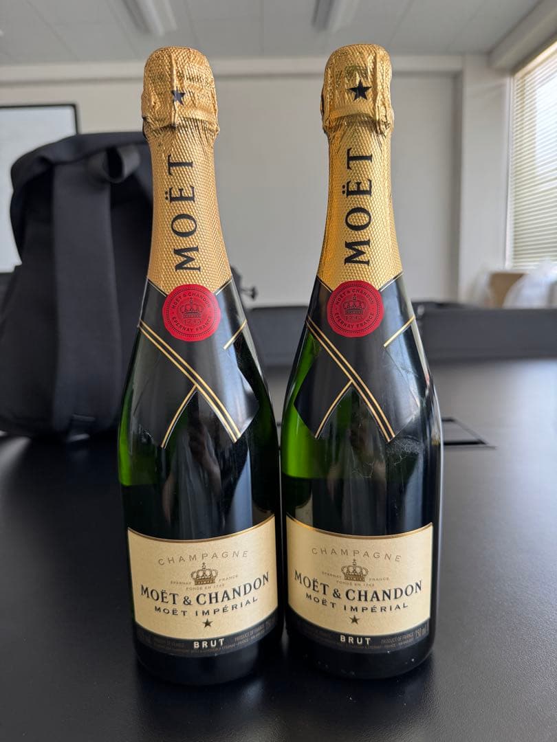 Moët & Chandon Brut シャンパン 2本セット