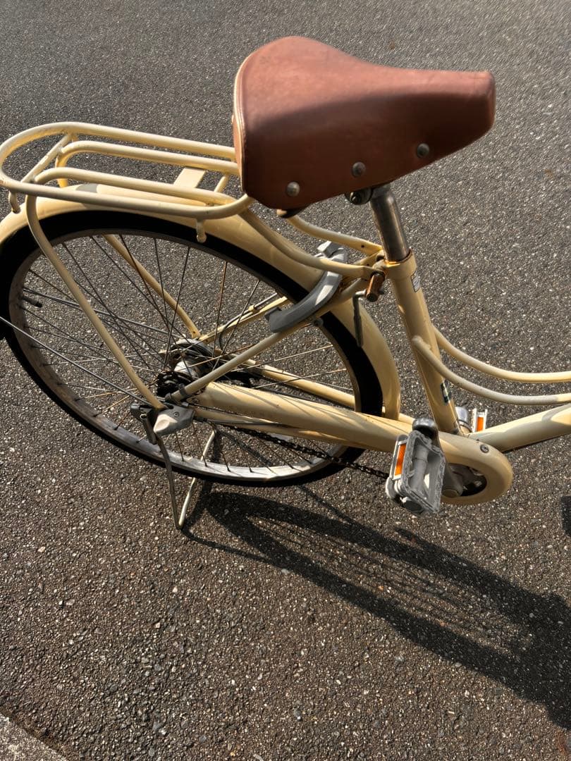 引き取り　ブリヂストン　自転車　本体　カジュナ　ベージュ