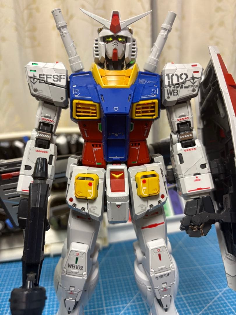 PG UNLEASHED 1/60 RX-78-2 ガンダム拡張付 PGU完成品