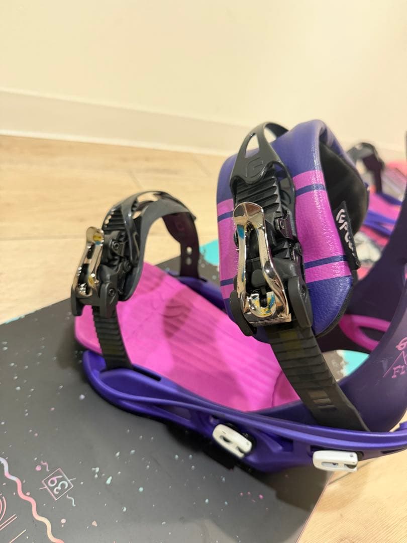 SALOMON スノーボード 板 139cm ビンディング セット ケース付き