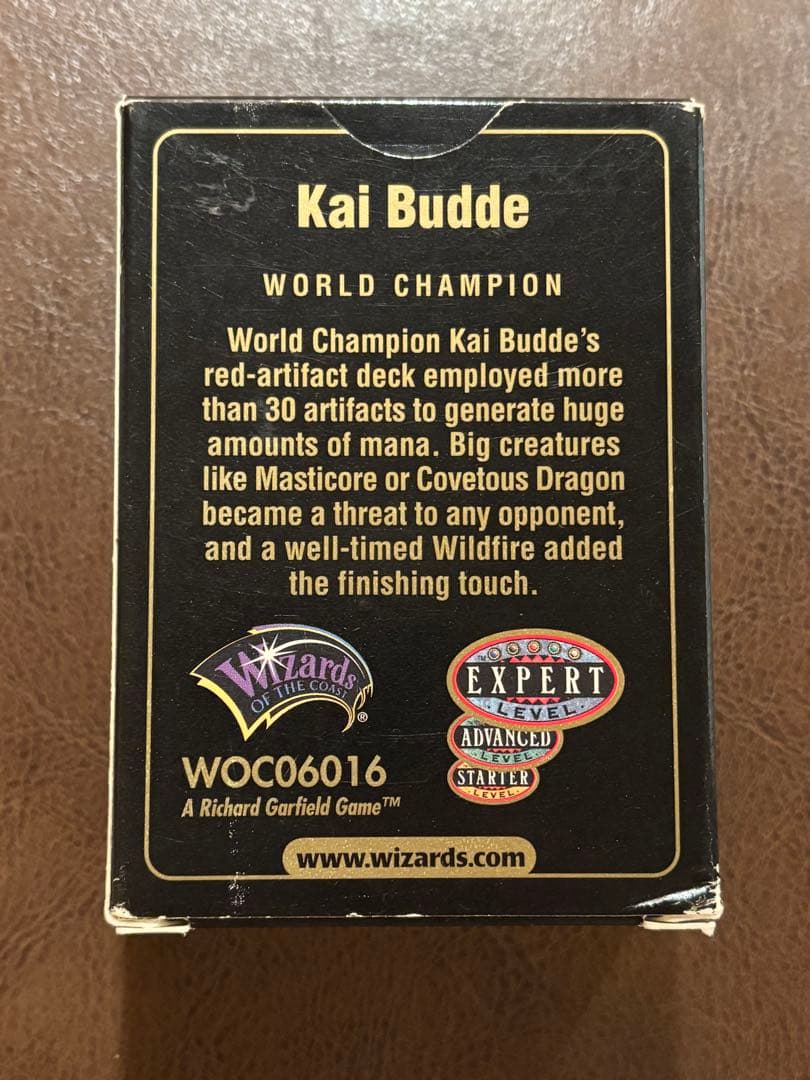 【セール】　MTG チャンピオンデッキ　Kai Budde カイブッディ