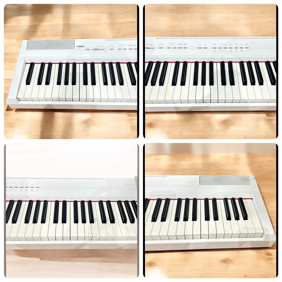 【希少ホワイト】YAMAHA P-105 電子ピアノ 88鍵盤 美品