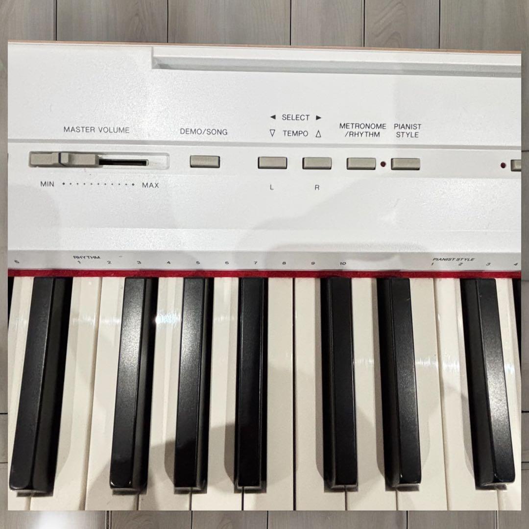 【希少ホワイト】YAMAHA P-105 電子ピアノ 88鍵盤 美品
