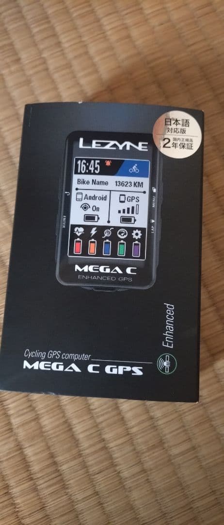 LEZYNE MEGA C GPS サイクルコンピューター