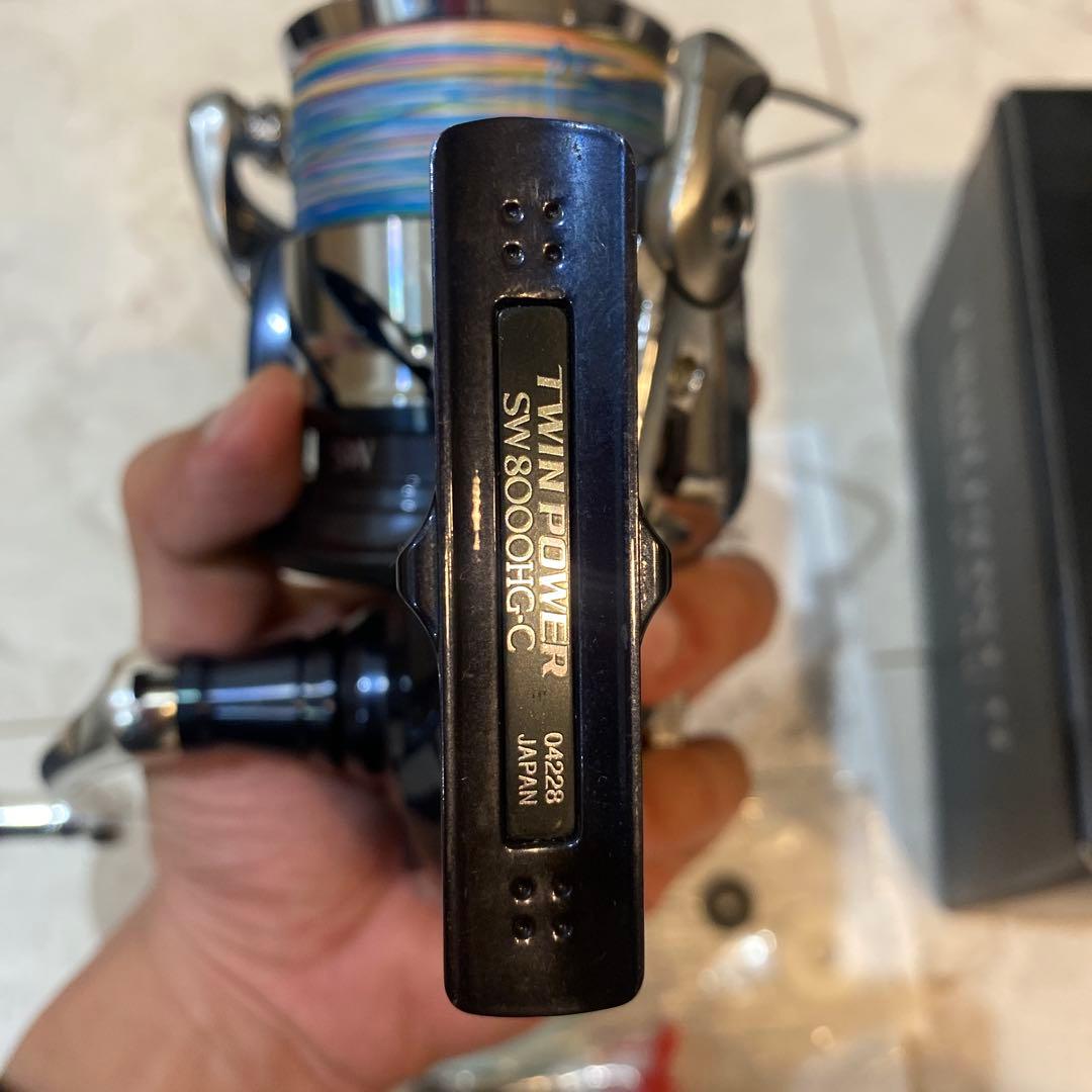 リール SHIMANO TWIN POWER SW8000HG