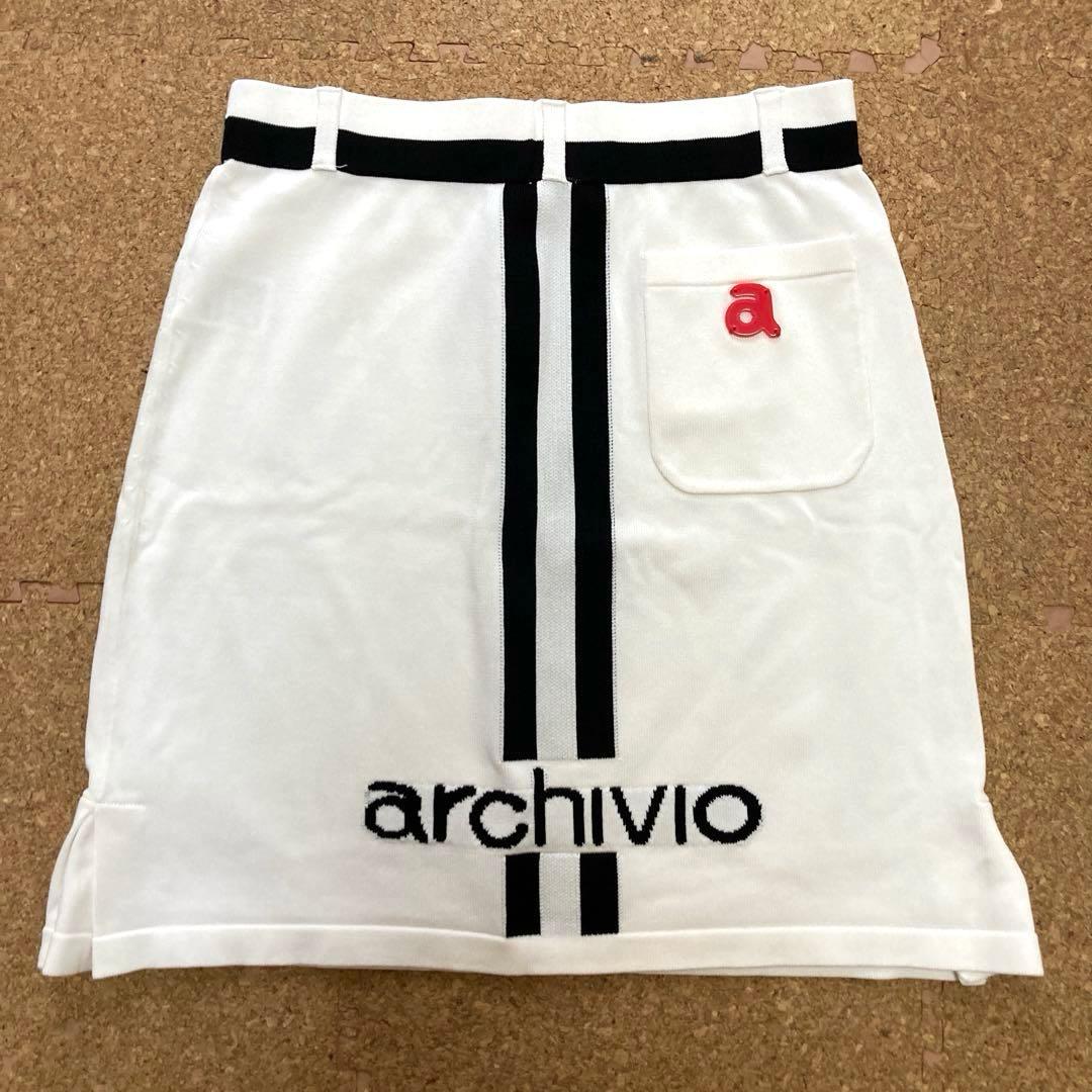 【未使用級】archivio アルチビオ ストレッチ スカートM38レディース