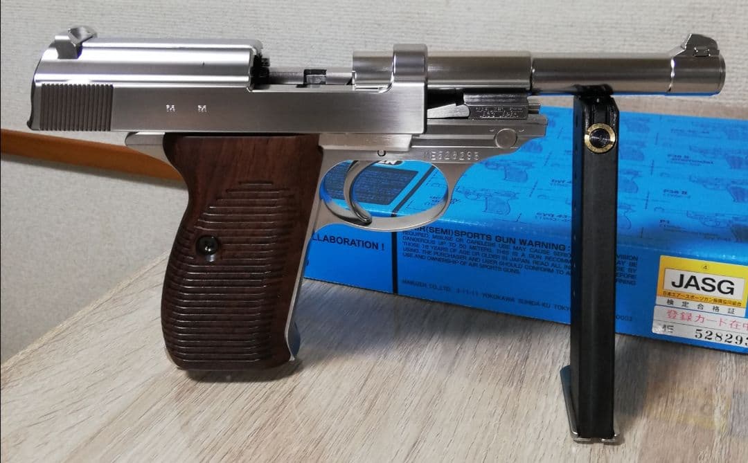 本日終了⭐Maruzen WALTHER P38 ac40 木製グリップ⭐
