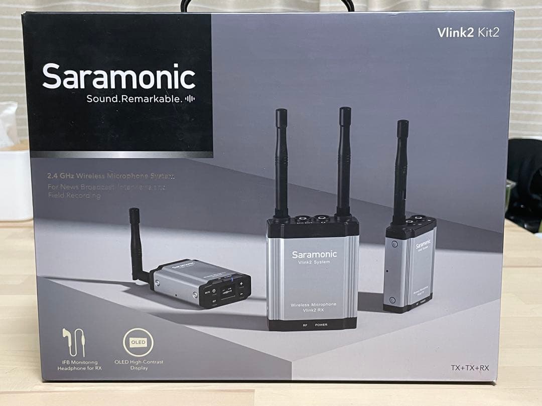 Saramonic Vlink2 Kit2 ワイヤレスシステム