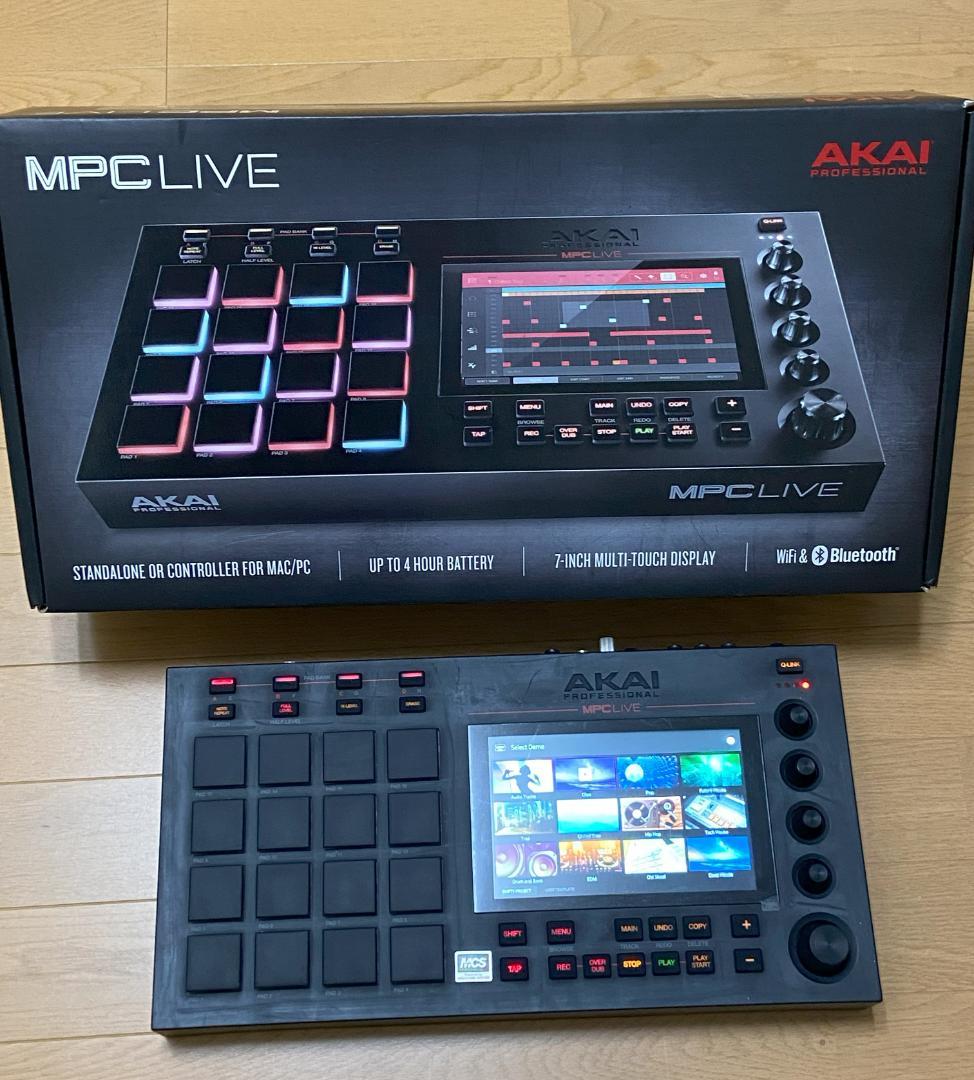 AKAI MPC Live コントローラー 動作確認済み