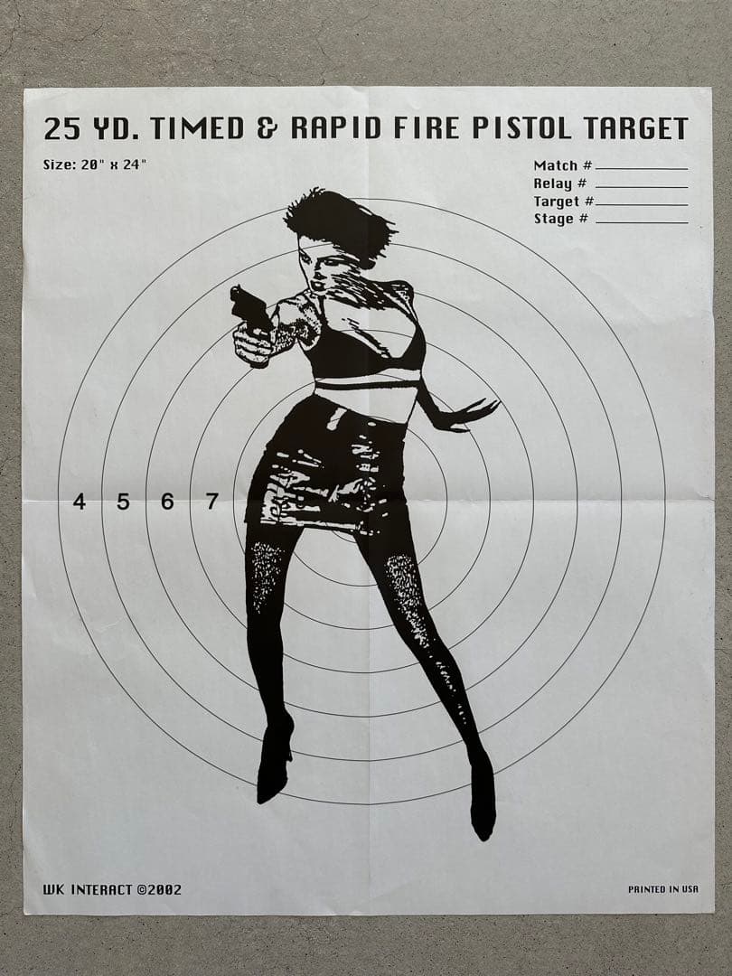 版画 WK INTERACT 2002 PISTOL TARGET