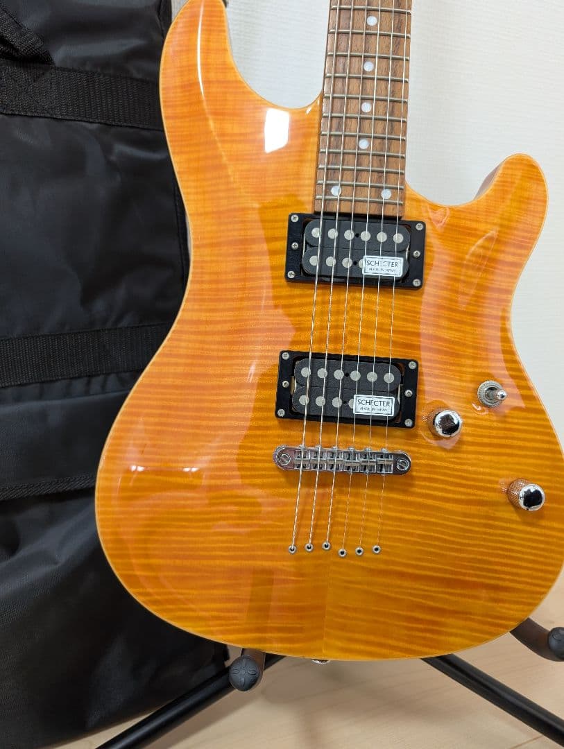 【美品・動作良好】SCHECTER RJ-1-24-TOM AMB　シェクター