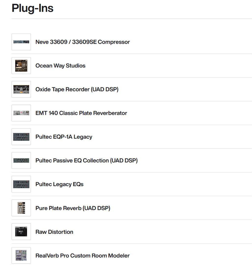 【限定値下】UAD-2 Satellite OCTOCORE プラグイン多数付属