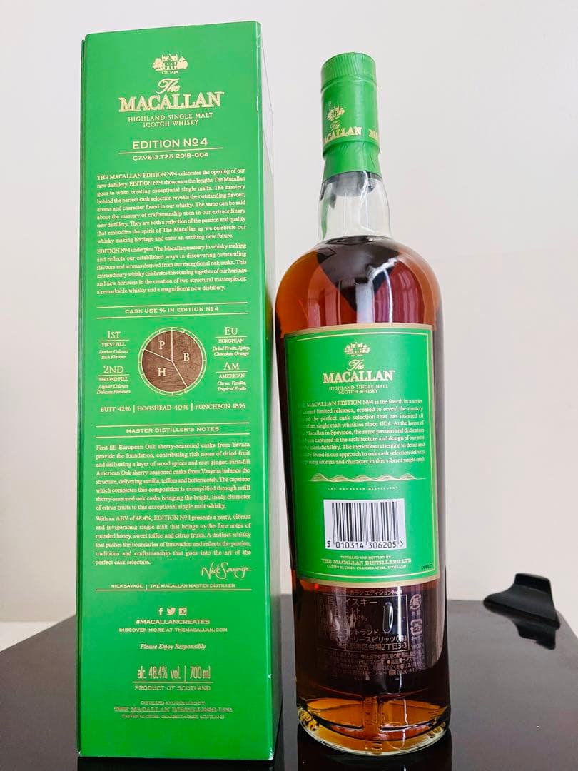 THE MACALLAN 1824ザ・マッカラン　エディションNo.4